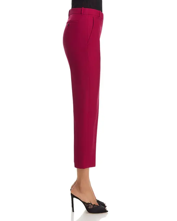 Alexander McQueen Tailored Cropped Wool Trousers