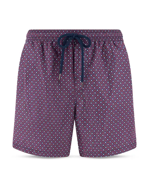 Boggi Milano Geometric Print Swimsuit