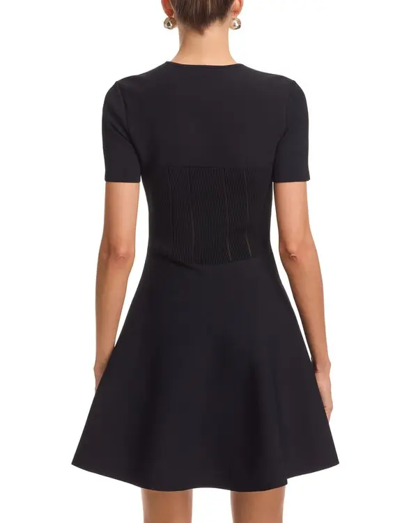 Alexander McQueen Compact Knit Mini Dress