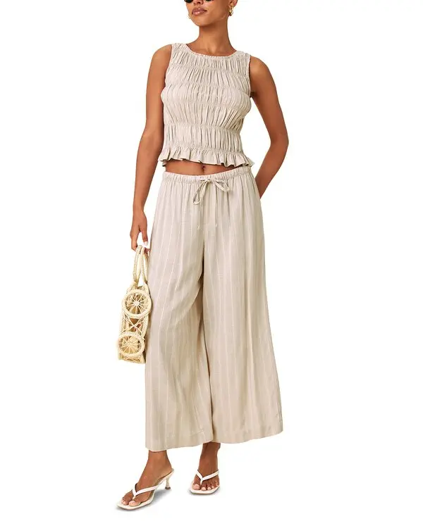 Splendid Bianca Smocked Tank Top