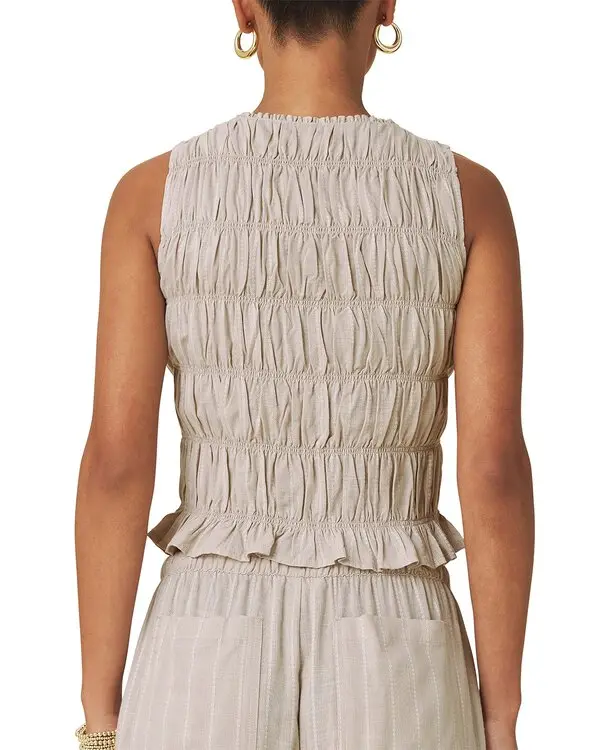 Splendid Bianca Smocked Tank Top