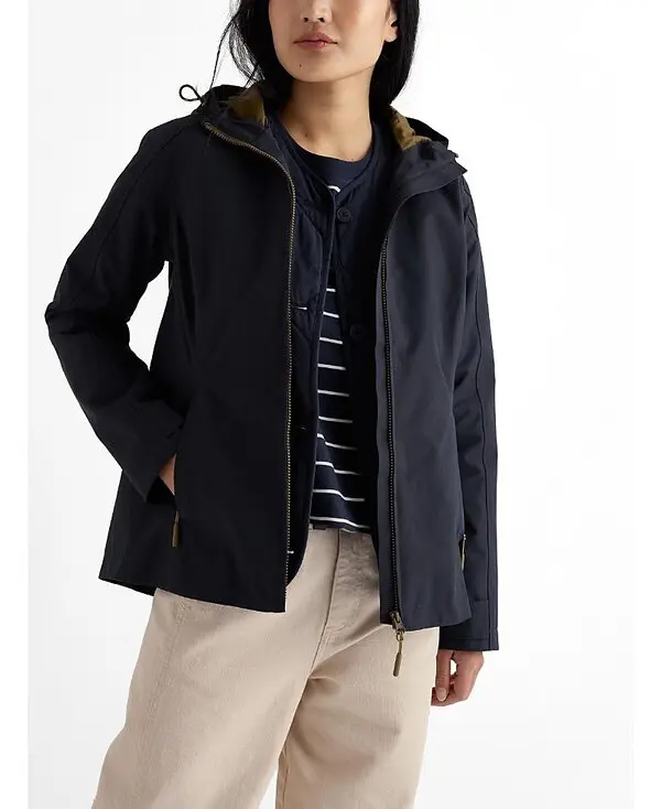 SEASALT CORNWALL Waterway Waterproof Coat - Inkwell