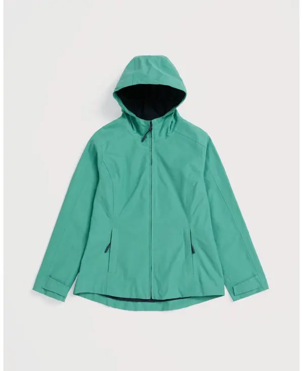 SEASALT CORNWALL Waterway Waterproof Coat - Sage Leaf