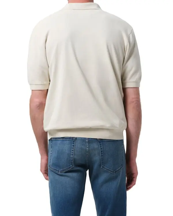 Citizens Of Humanity Banded Polo Shirt - Ecru