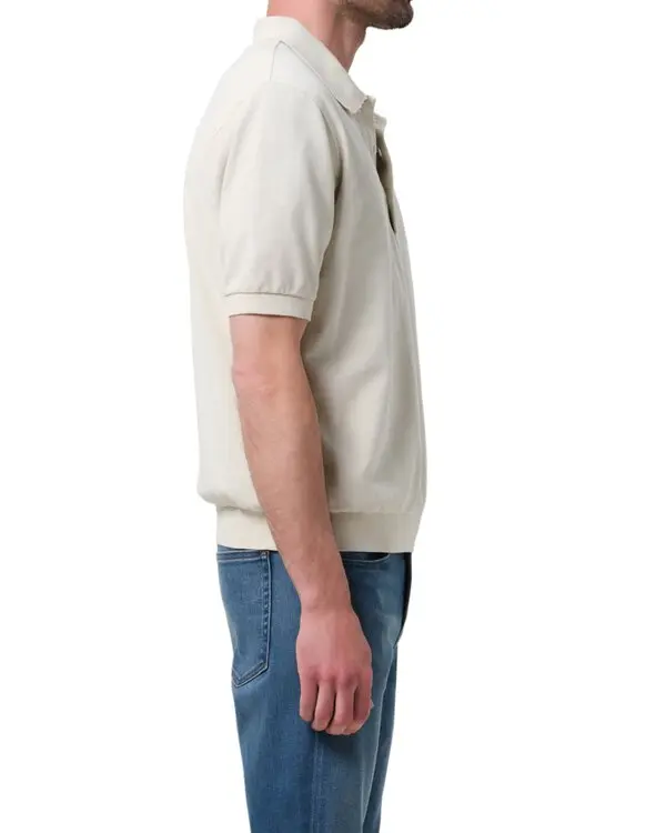 Citizens Of Humanity Banded Polo Shirt - Ecru