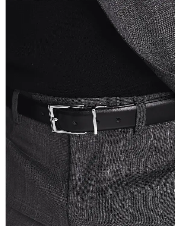 REISS Rickie Reversible Leather Belt