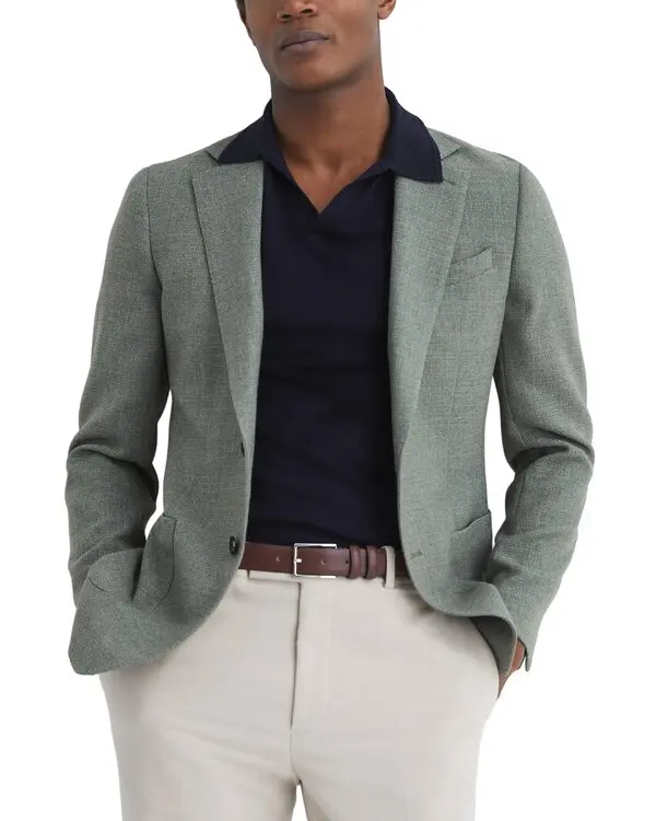 REISS Dante Formal Belt In Leather