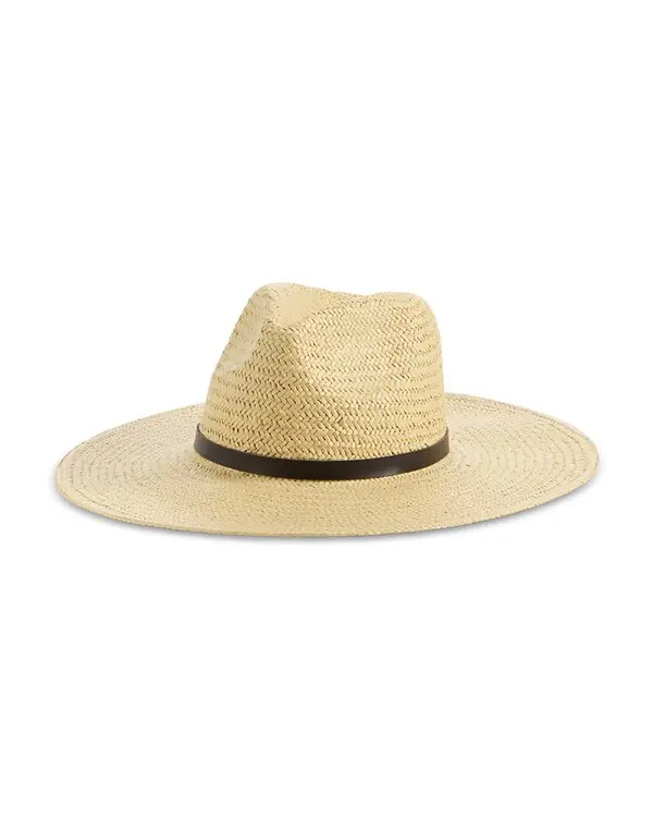 Madewell Easy Pinch Woven Straw Hat - Golden Khaki