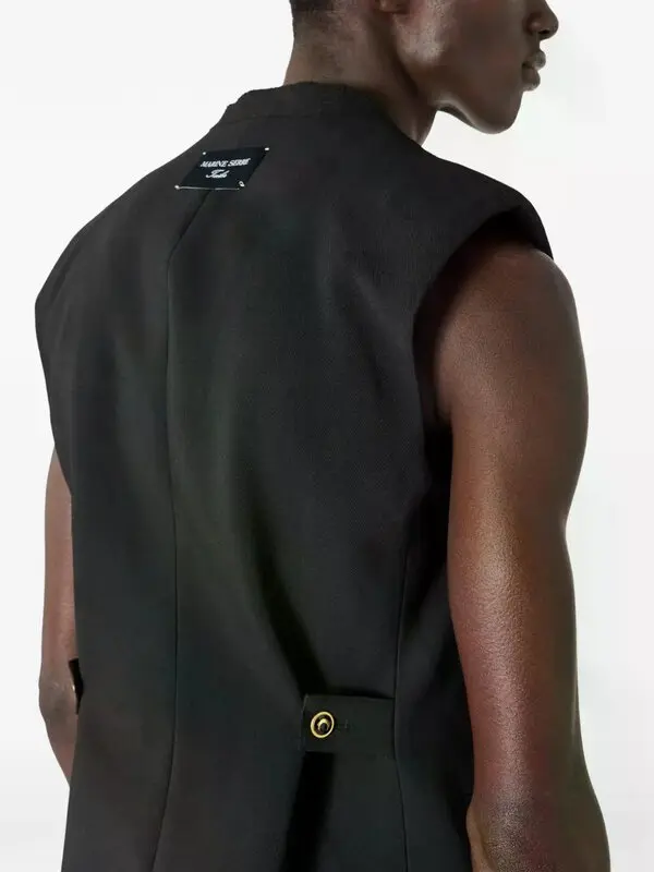 MARINE SERRE Tailored Sleeveless Jacket