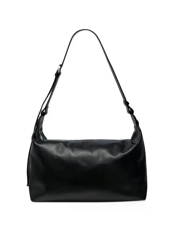 MARINE SERRE Leather Messenger Bag