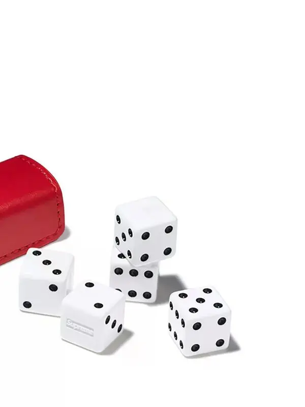Supreme Leather Dice Set