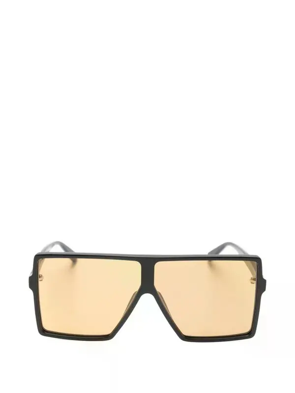 Saint Laurent Betty Geometric-frame Sunglasses - Black