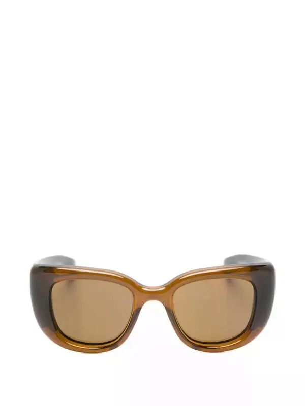 Saint Laurent Howl Rectangle-frame Sunglasses