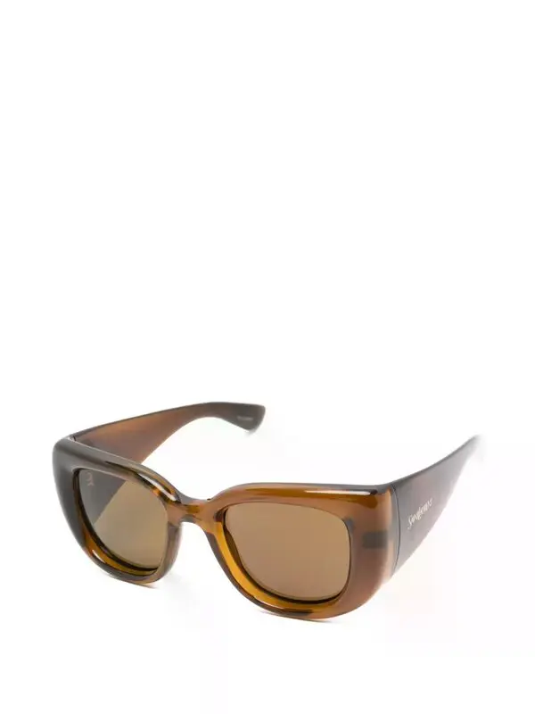 Saint Laurent Howl Rectangle-frame Sunglasses
