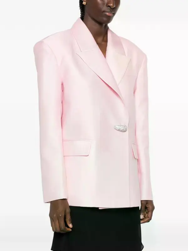 TWENTY FOURHAITCH Marfa Crystal-embellished Oversized Blazer