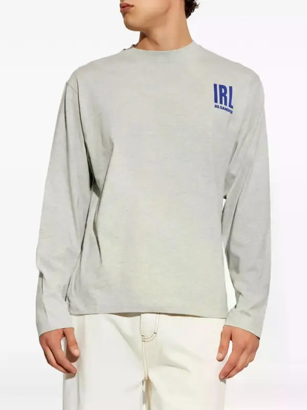 JIL SANDER Logo-print Long-sleeve T-shirt