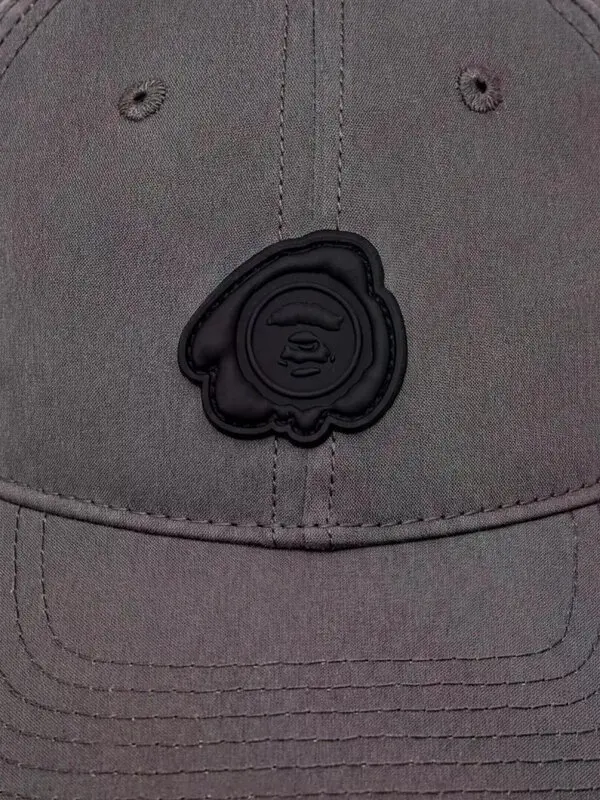 AAPE BY *A BATHING APE Logo Patch Cap - Grey