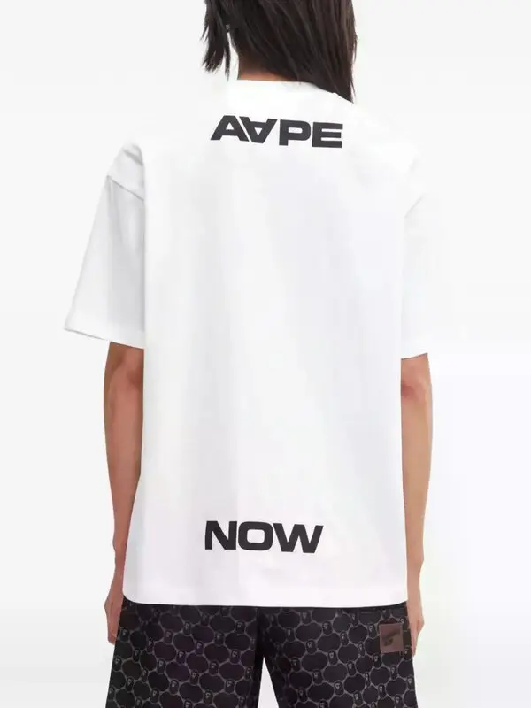 AAPE BY *A BATHING APE Logo-print Short-sleeve T-shirt