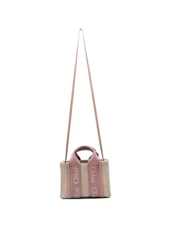 Chloé Woody Tote Bag - Neutrals