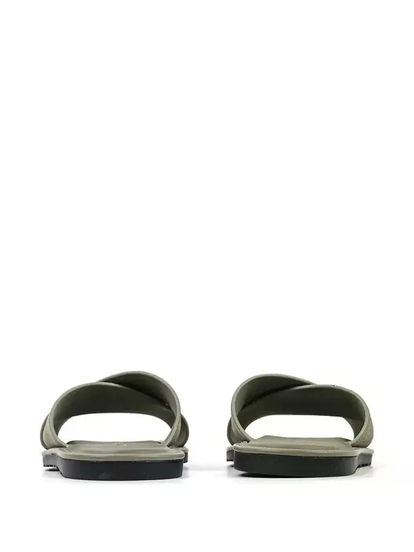 Karl Lagerfeld Criss-cross Suede Slides