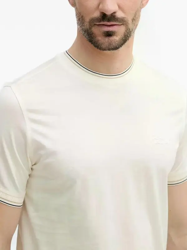 Karl Lagerfeld Logo-embroidered T-shirt