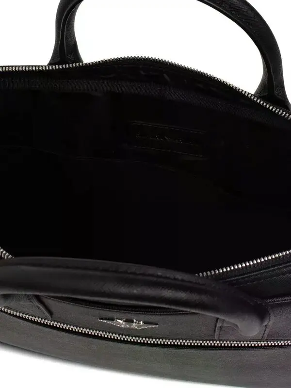 Emporio Armani Logo Plaque Briefcase