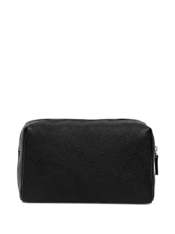 COCCINELLE Grained Leather Make-up Bag