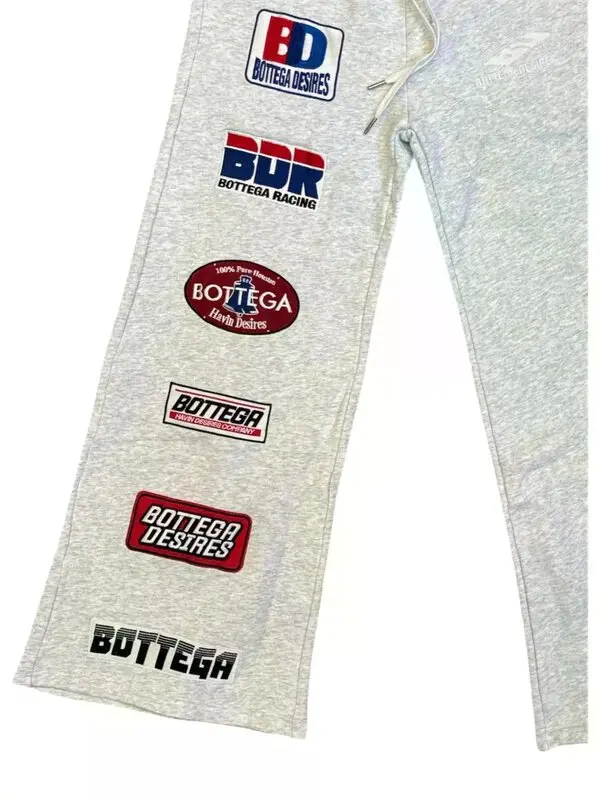 BOTTEGA DESIRES Patch-detail Track Pants
