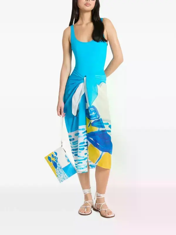 Michael Kors Graphic-print Cover-up