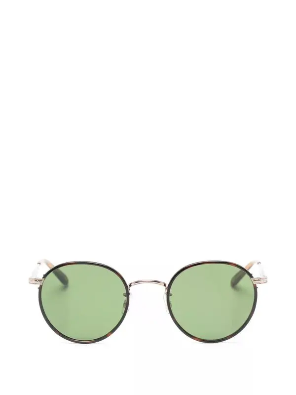 Garrett Leight Wilson Round-frame Sunglasses - Brown