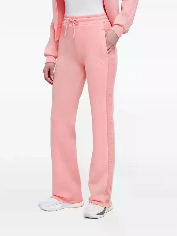 Guess Logo-embossed Drawstring Track Pants