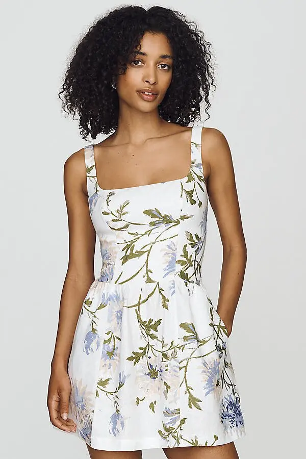 REFORMATION Janu Len Mi Dress - Serenity