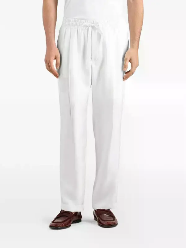 Dolce & Gabbana Silk Twill Jogging Trousers