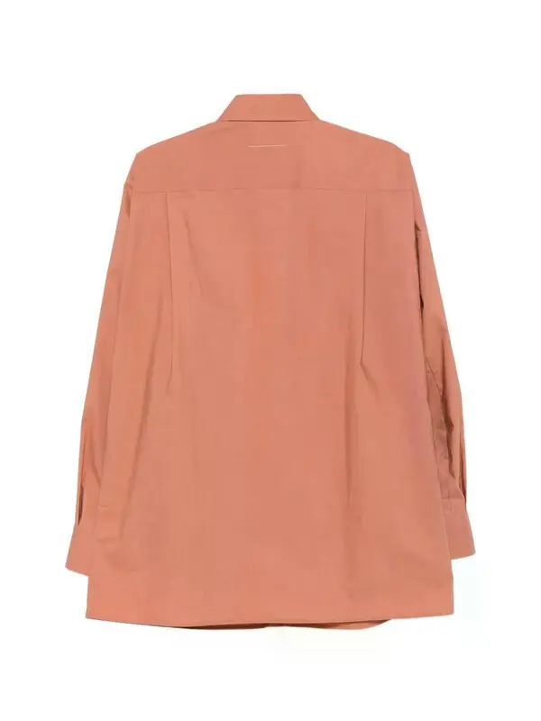 MAISON MARGIELA Logo Embroidered Pocket Shirt