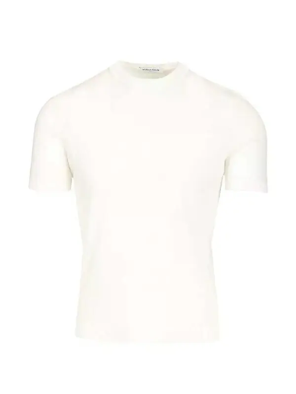 AL DUCA D’AOSTA 1902 Ribbed-trim Terry-cloth T-shirt