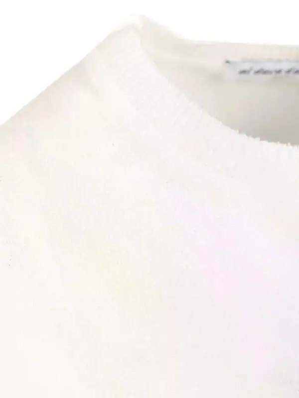 AL DUCA D’AOSTA 1902 Ribbed-trim Terry-cloth T-shirt