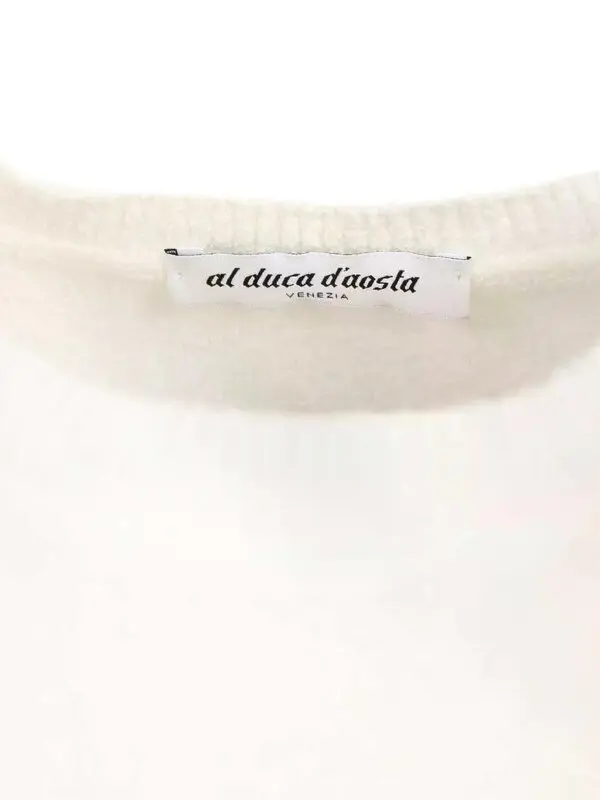 AL DUCA D’AOSTA 1902 Ribbed-trim Terry-cloth T-shirt