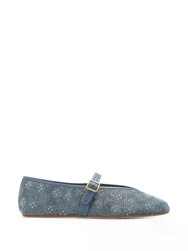 COACH Sequin-embellished Ballet Flats