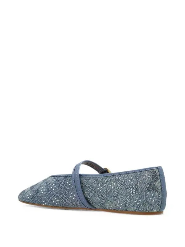 COACH Sequin-embellished Ballet Flats