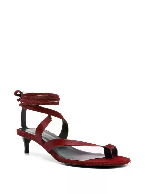 Khaite Aimee Lace-up Sandals