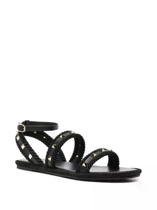 Valentino Garavani Rockstud Flat Sandals