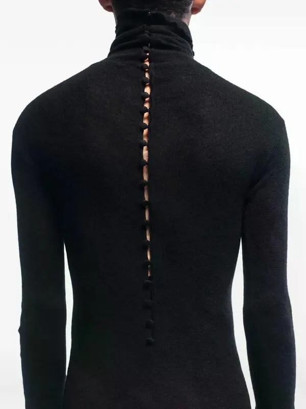 ROT The Not So Sartre Button-up Sweater