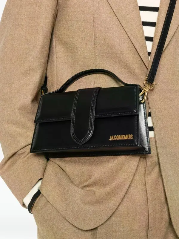 Jacquemus Large Bambino Tote Bag - Black