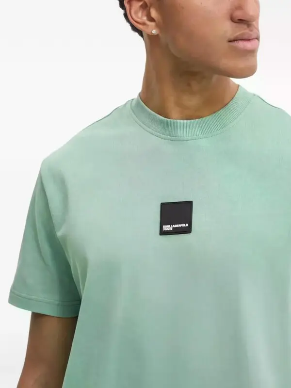 Karl Lagerfeld Logo-patch T-shirt