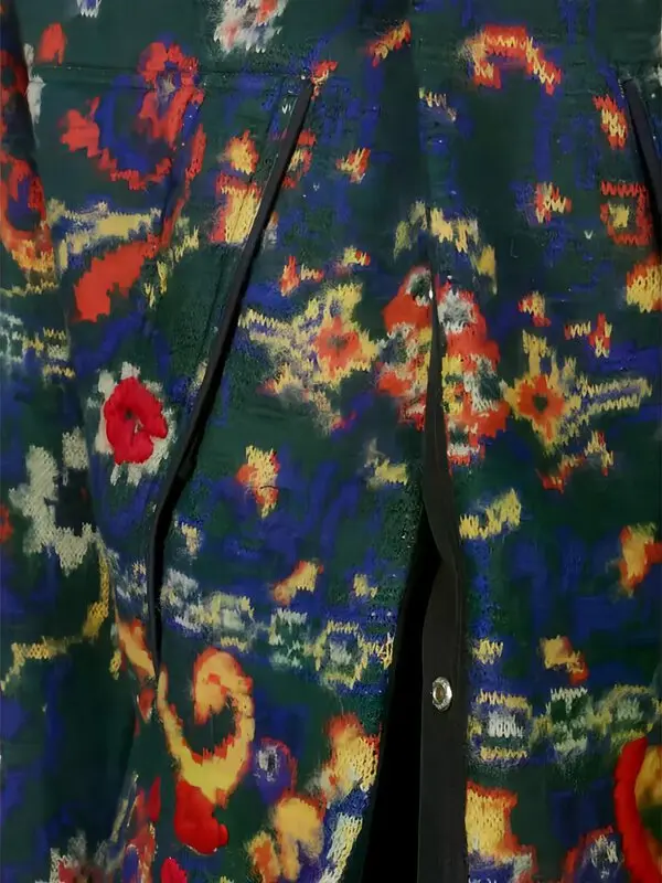 Sacai Paisley Pattern Wool Jacket