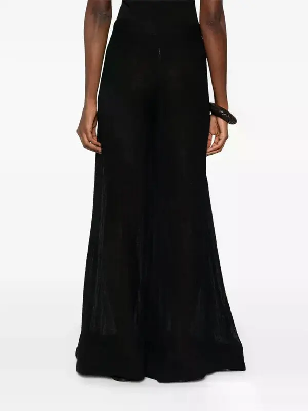 Lisa Marie Fernandez Linen Blend Wide-leg Trousers