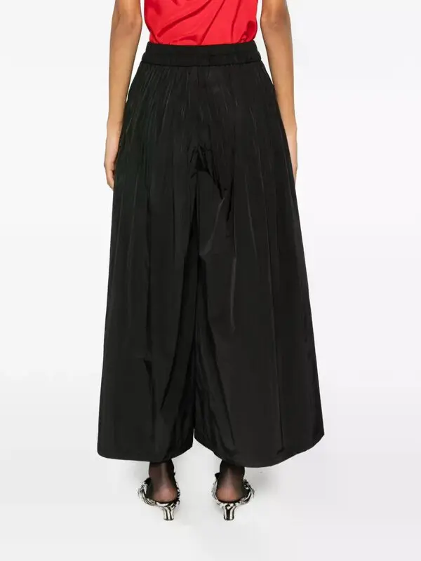 PSOPHIA Drawstring Waist Pleated Palazzo Pants