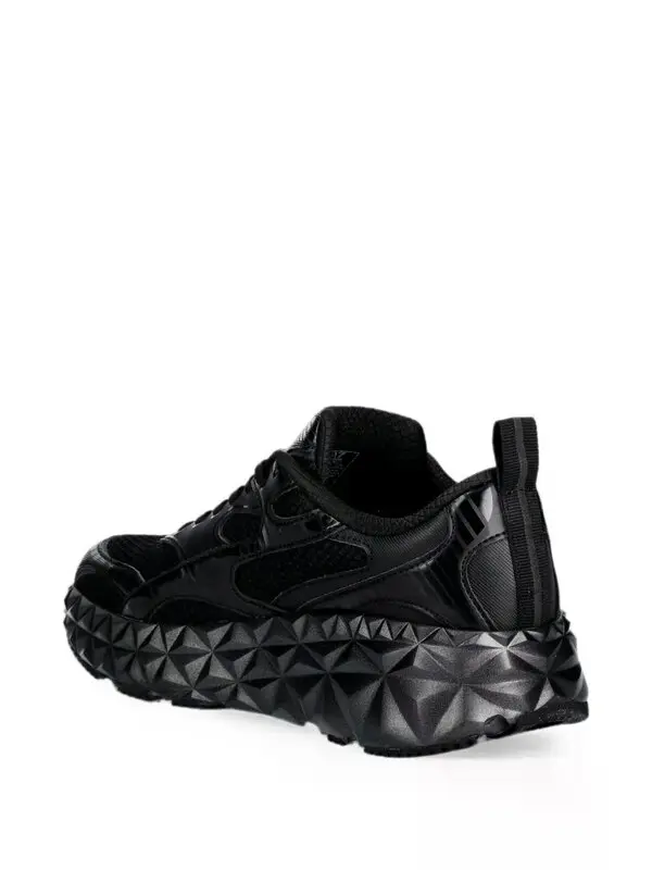 EA7 Geometric Sole Mesh Sneakers