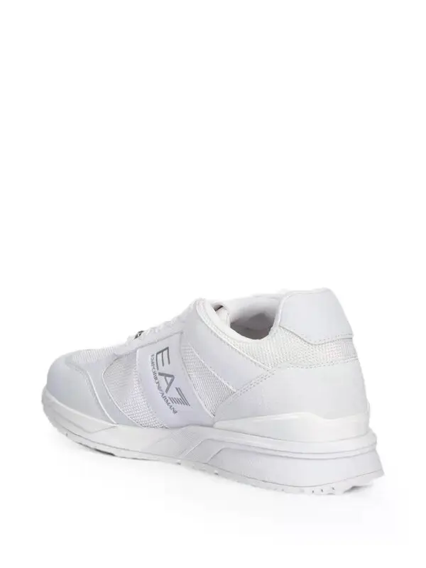EA7 Logo-print Panelled Sneakers
