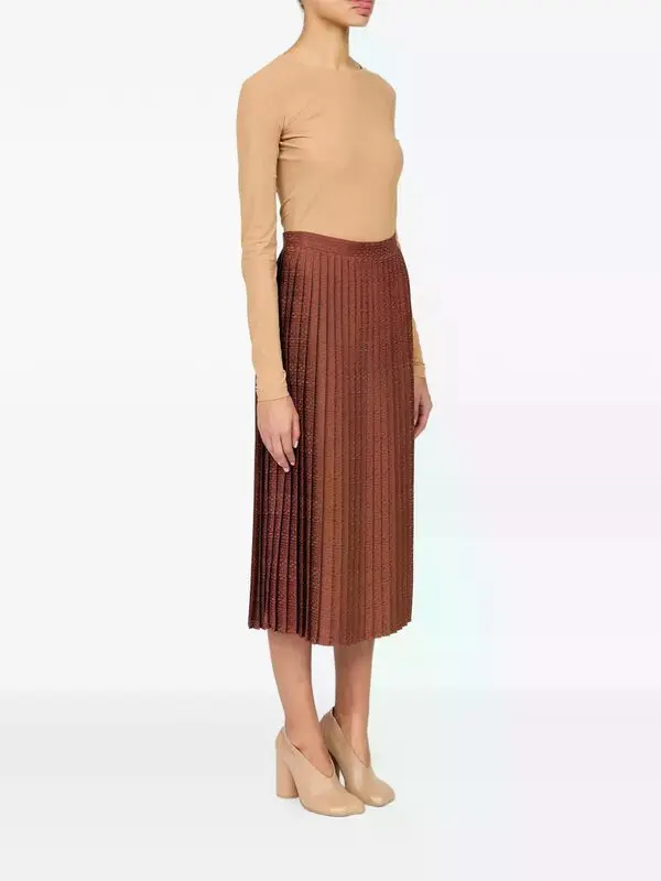 MAISON MARGIELA Jacquard Midi Skirt
